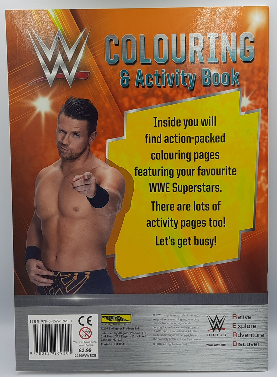 WWE Colouring & Activity Book – Pre-Booked