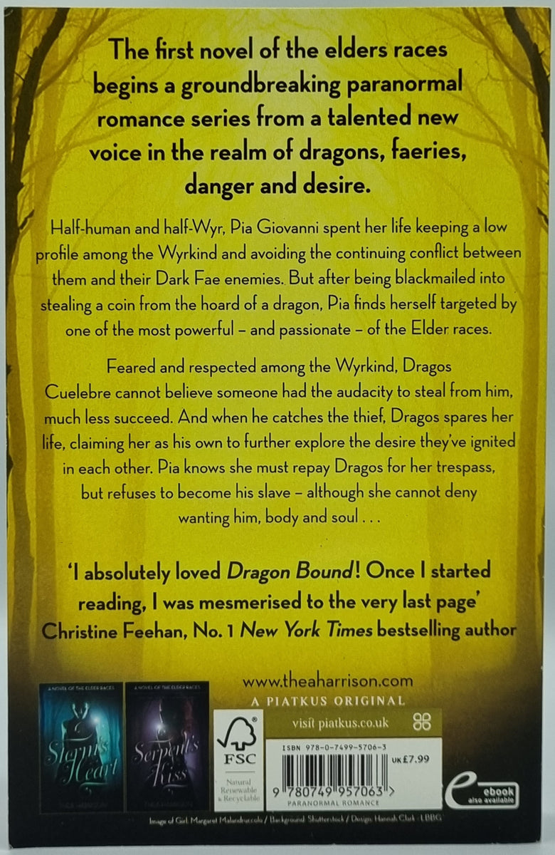 Dragon Bound by Thea Harrison – Pre-Booked